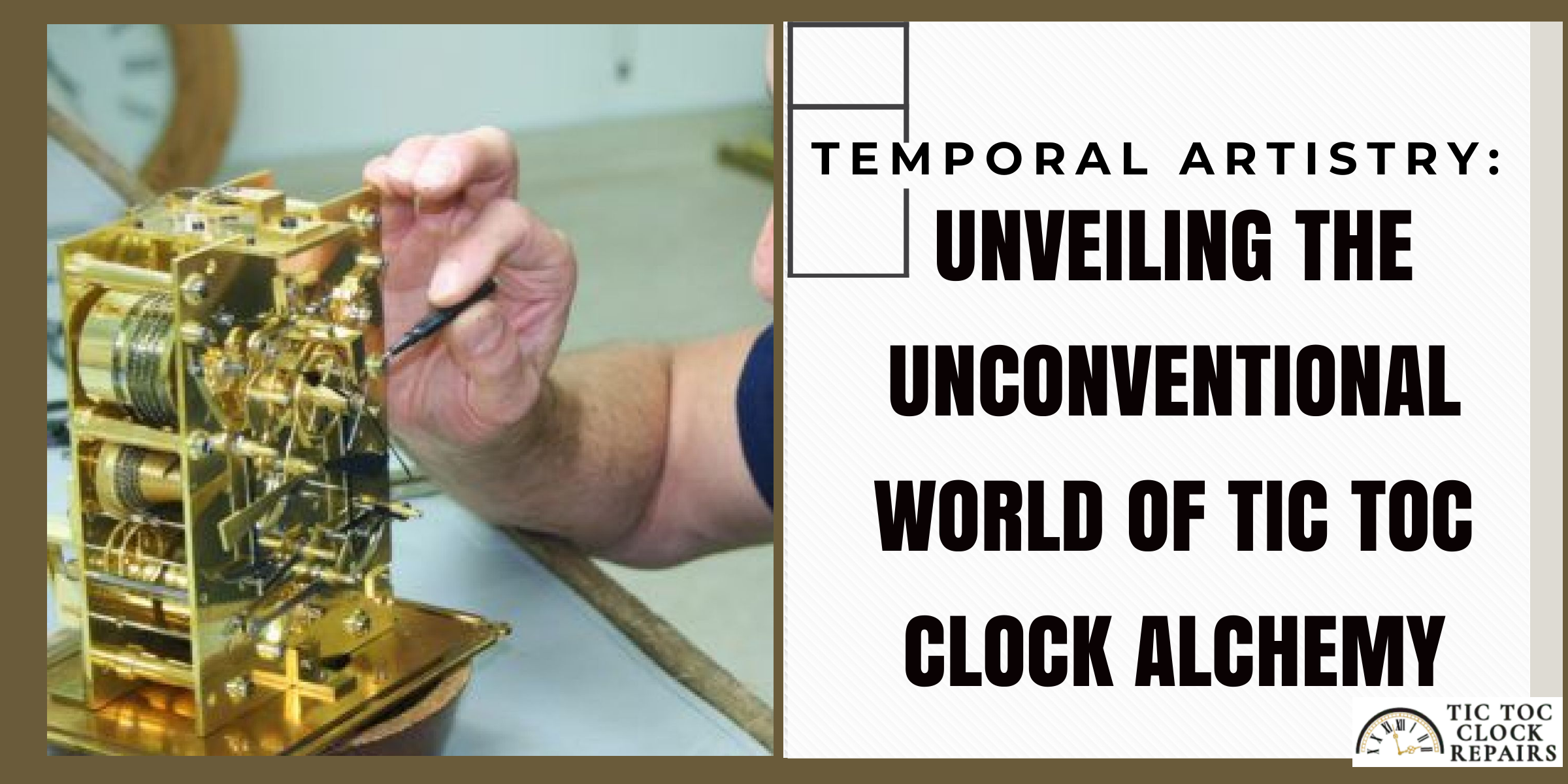 Temporal Artistry: Unveiling the Unconventional World of Tic Toc Clock ...